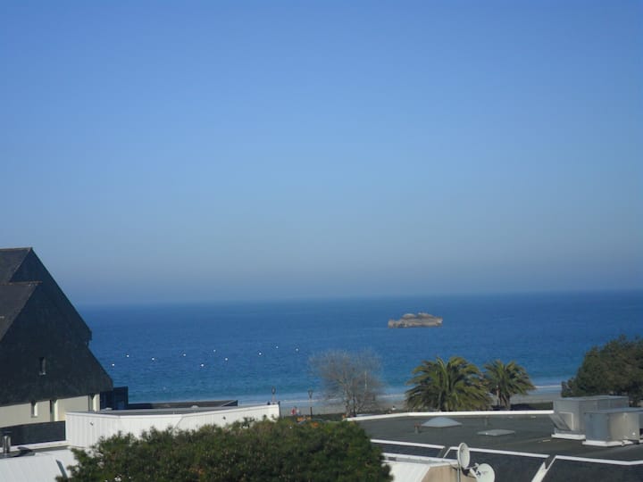 Perro-guirec Bel Appart 3* Vue Mer - Proche Plage - Perros-Guirec