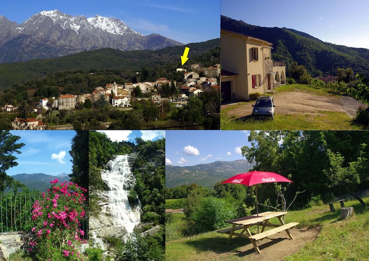 A 2 Mn Rivière, 25 Mn D'ajaccio Plages Parking Ok - Bastelica