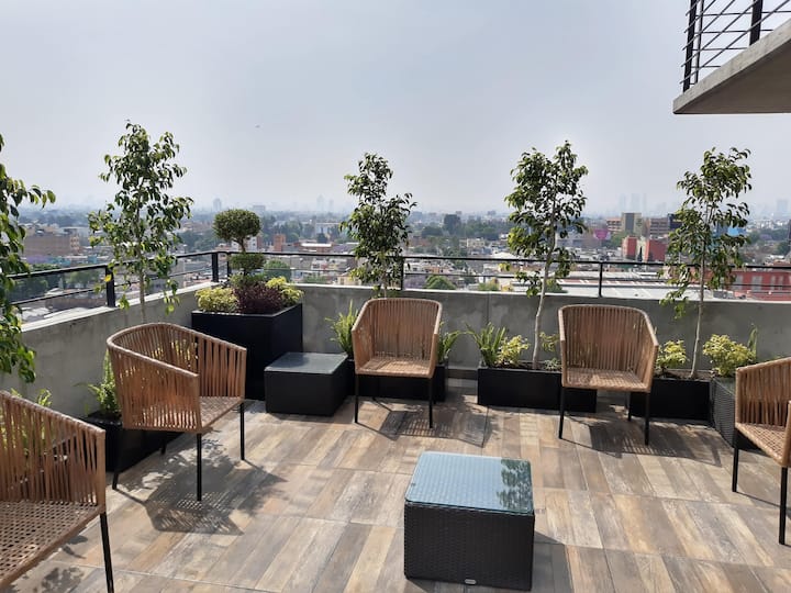 Hermoso Departamento, Estadio Gnp, Foro Sol, Aicm - Mexico City