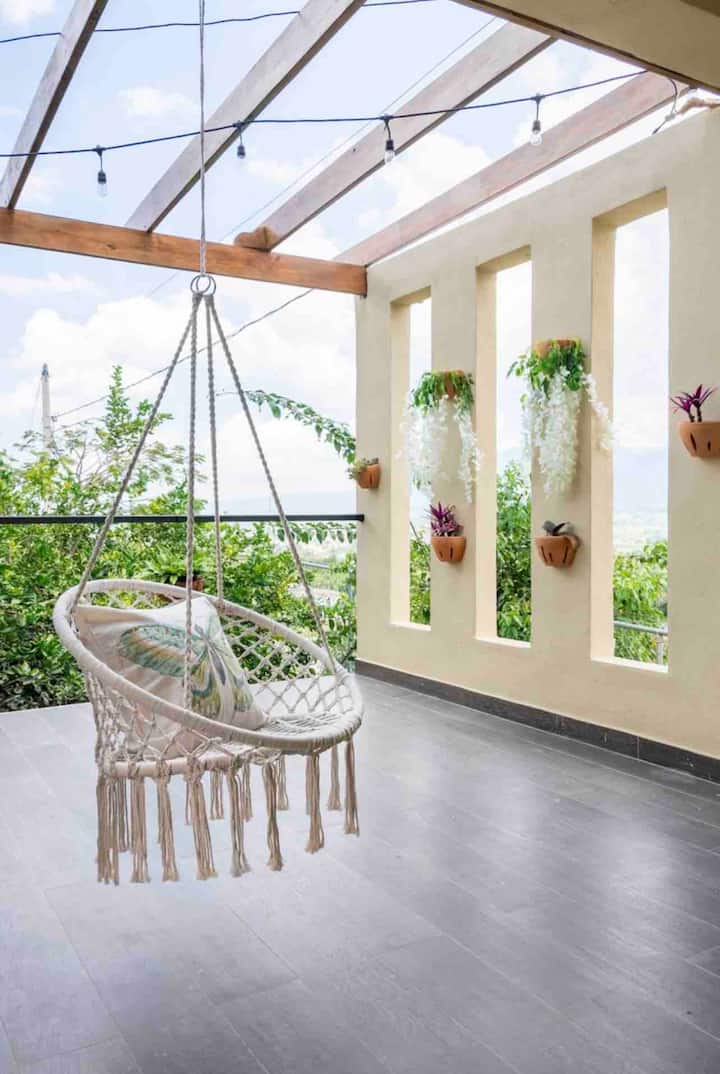Encantadora Cabańa Con Terraza Y Vista Al Valle - Jarabacoa