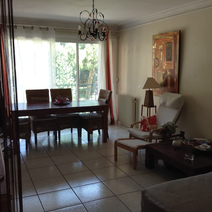 Appart 80m2, 4 Personnes Proche Centre Et Plages - Perpignan
