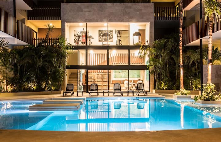 Large Apartment 2 Bdr In The Heart Of Playa D.c. - Playa del Carmen