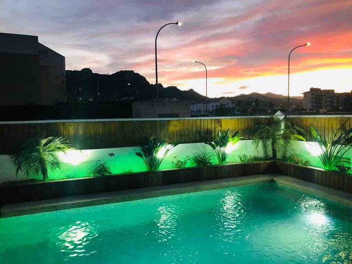 Preciosa Villa Con Piscina Privada Al Lado Del Mar - Ondara