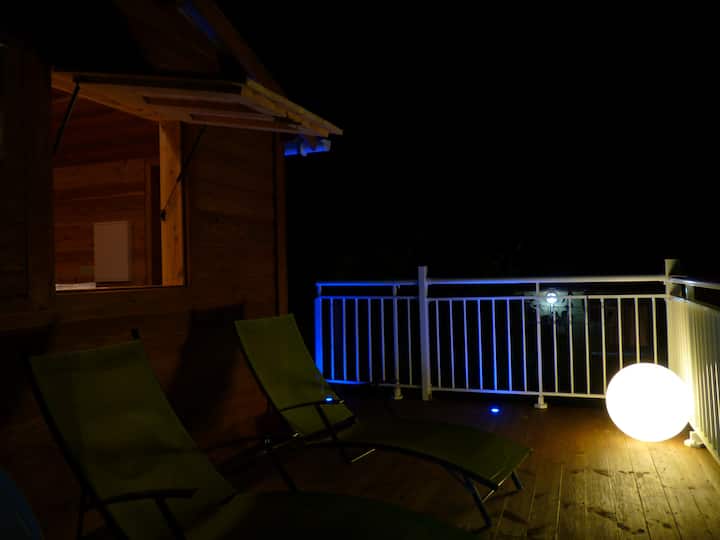 Bungalow En Bois Vue Sur L'océan - Saint-Leu