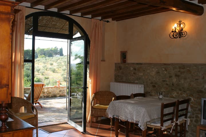 Il Visciolo, Gîte Rural Avec Vue, Florence 35 Min - Toscane