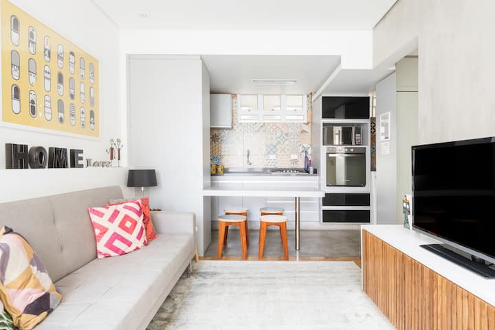 Funky, Welcoming Apartment - Sao Paulo