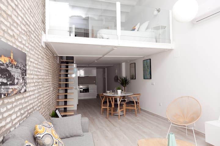 Gotoseville Modern Central Duplex 2bd 115 - Séville
