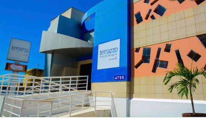 Flat “Extra”...200m Da Praia Com Vista Para O Mar. - Natal