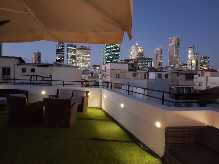 Huge Private Roof And Designed Apartment Florentin - Tel Aviv