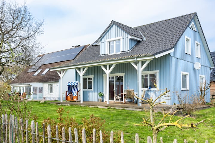 Haus Himmelblau Im Ostseegarten Langholz - Waabs