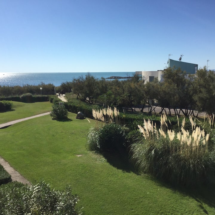 Studio Neuf Tout Confort 31m2. Vue Mer. - La Grande-Motte
