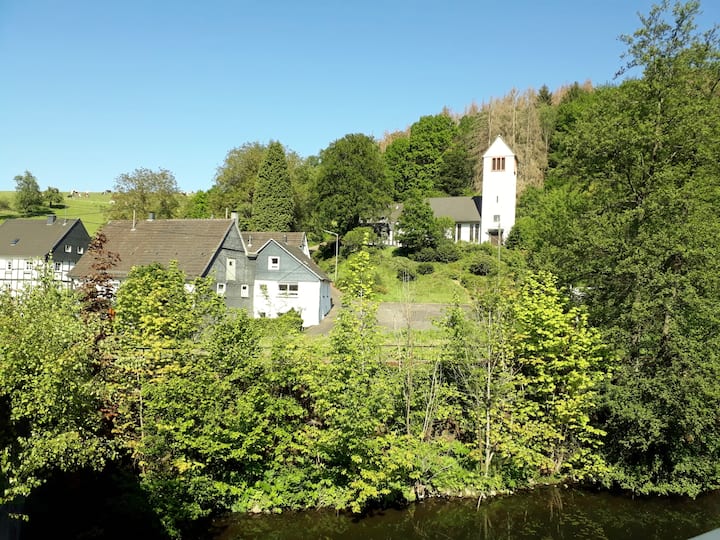 Ferienhaus Mir Viel Charme In Dorflage. - Engelskirchen