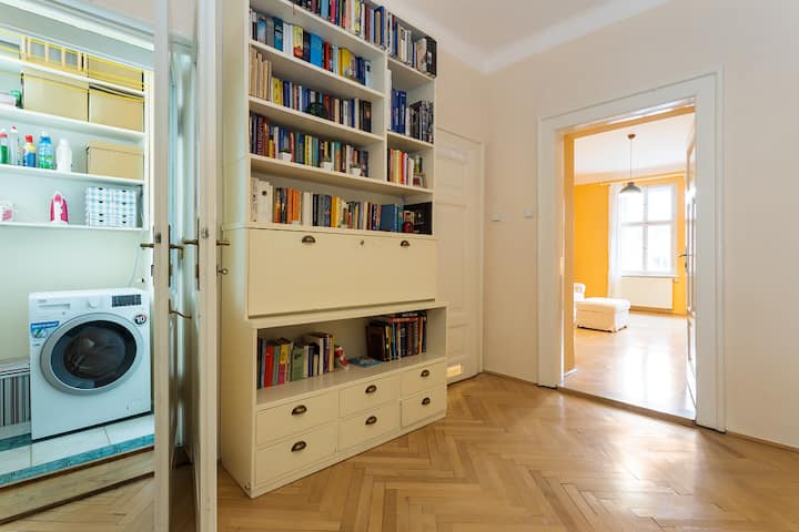 Ample Prague Flat With A Great Atmosphere - Praga