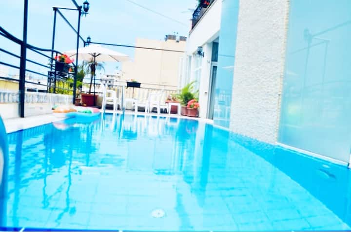 One Bedroom Apt. With Pool Access In Hamra!! #34 - Beirut