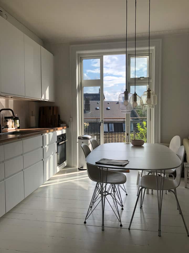 Beautiful And Light Apartment In Frederiksberg - Copenaghen
