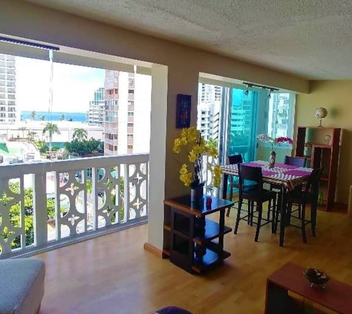 Beautiful Studio By The Beach W/parking. Condado! - San Juan, Puerto Rico