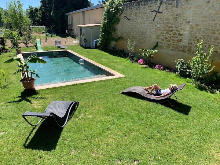 Mas Provençal Et Piscine Privée Près D' Avignon - Villeneuve-lès-Avignon