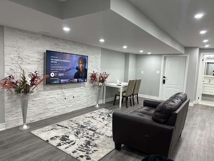Modern Studio Basement W Sep Entrance - Burlington