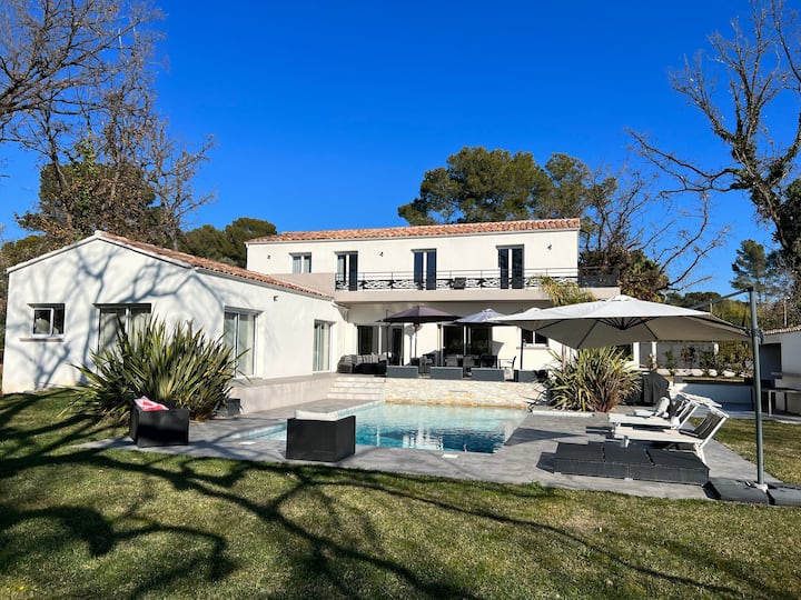Villa Piscine, 20 Min De La Mer & 5 Min De 3 Golfs - Costa Azul