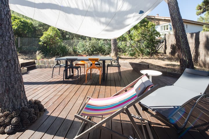 Maison à L'océan Plage Sud - Lacanau Océan