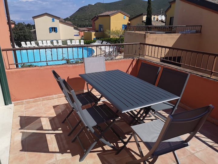 Lozari Près De L'île Rousse Appartement 6 Pers - Belgodère