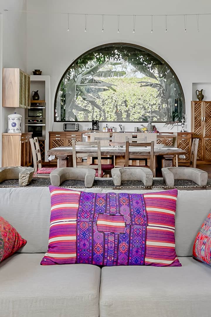 Spectacular Volcano Vistas From A Captivating Home - Guatemala