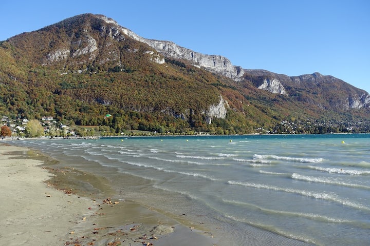 Logement 300m Lac - Parking Et Jardin Privatifs - Annecy