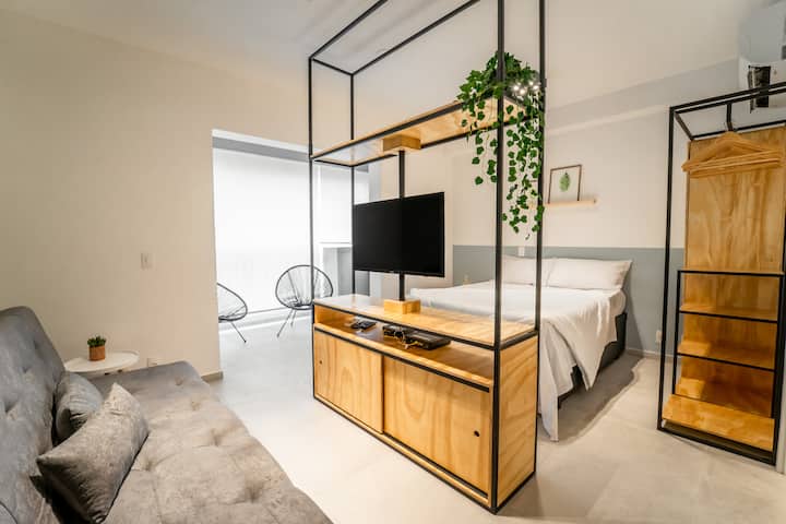 Apartamento Conforto E Aconchegante No Centro - Liberdade