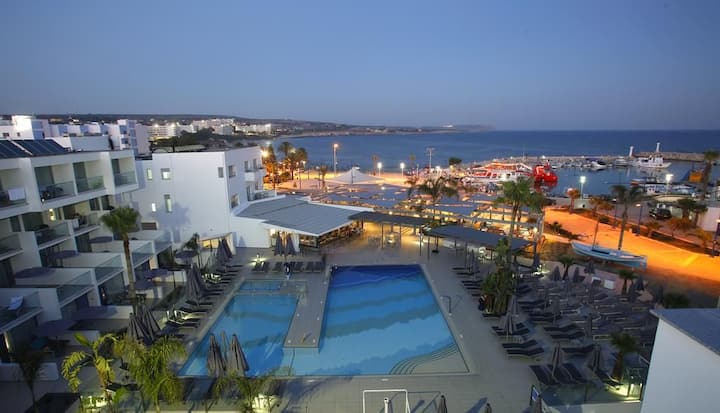 Deluxe Room • Sea View • Private Balcony • Sleeps - Ayia Napa