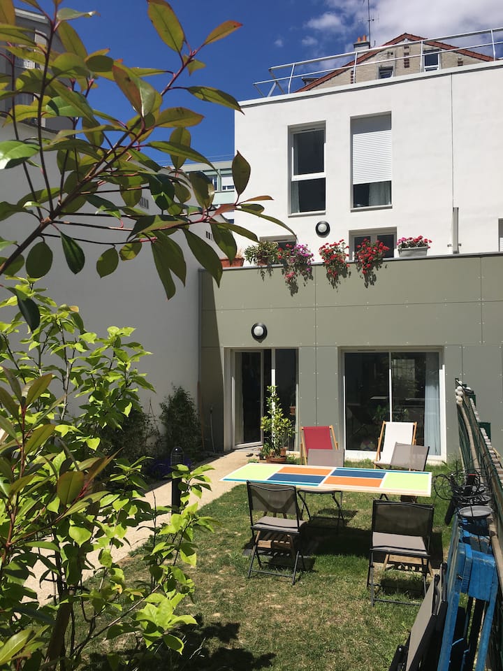 Maison 90 M², Jardin Sud, Paris Rapide, Parking - Vincennes