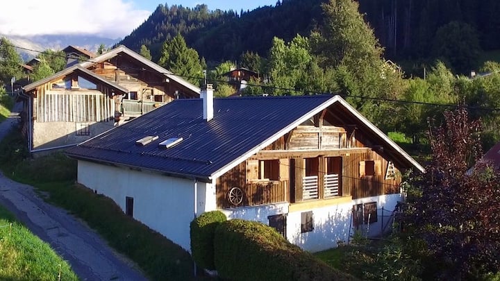 Grand Chalet St Nicolas De Veroce Proche Pistes - Haute-Savoie