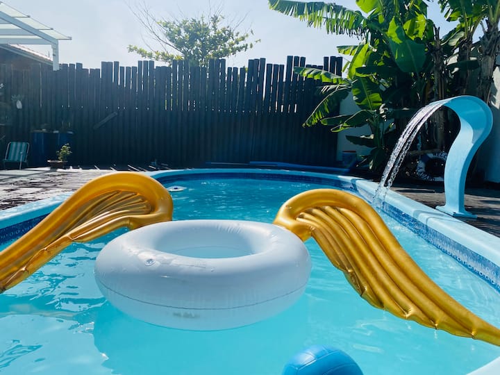 Casa 3d Com Piscina, Quiosque E Ar - Capão da Canoa