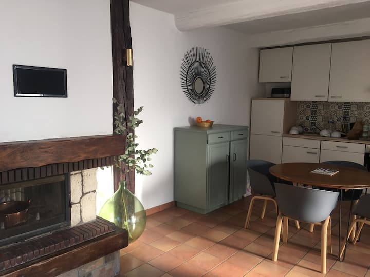 Maison Terrasse Au Calme Coeur De Village +Parking - Roquebrun
