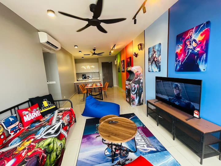 4br Family Escape  |Arcade @De' Wonderland Home - Kuala Lumpur