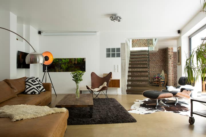 Luxus City Garden Loft With Sauna - Düsseldorf