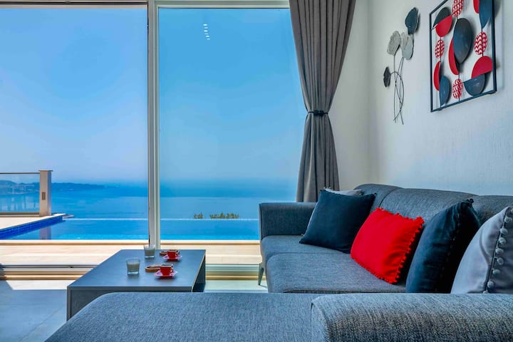Villa Grand Sea Loft- Isıtmalı Havuz - 土耳其
