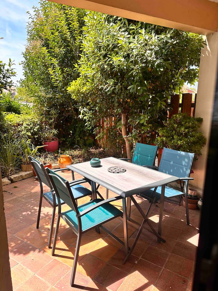 Appartement Terrasse Jardin, Port & Plage Minimes - La Rochelle