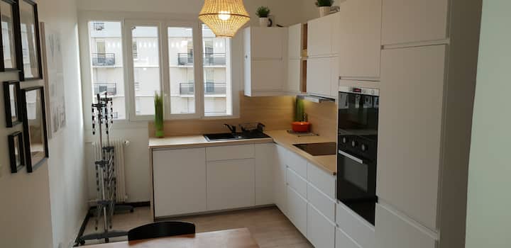 Appartement Entier 60m2 Part Dieu
 3 à 6 Personnes - Lyon