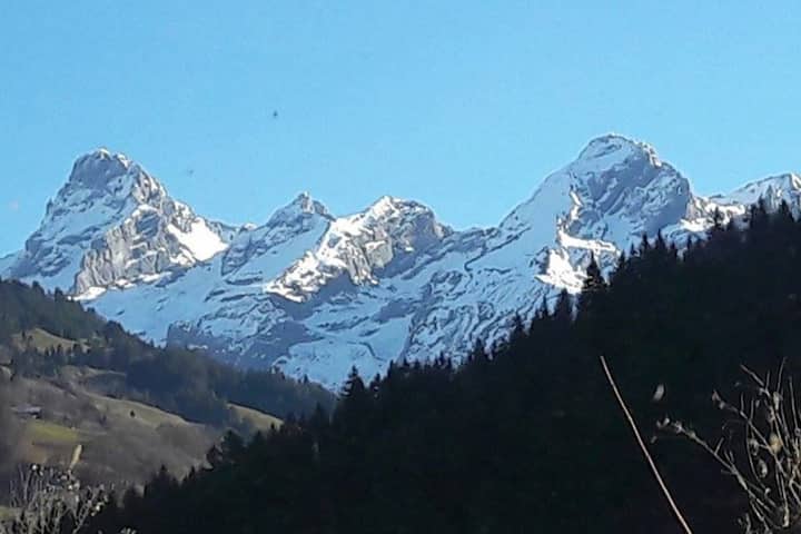 Studio 2* Le Grand -Bornand Avec Terrasse - La Clusaz