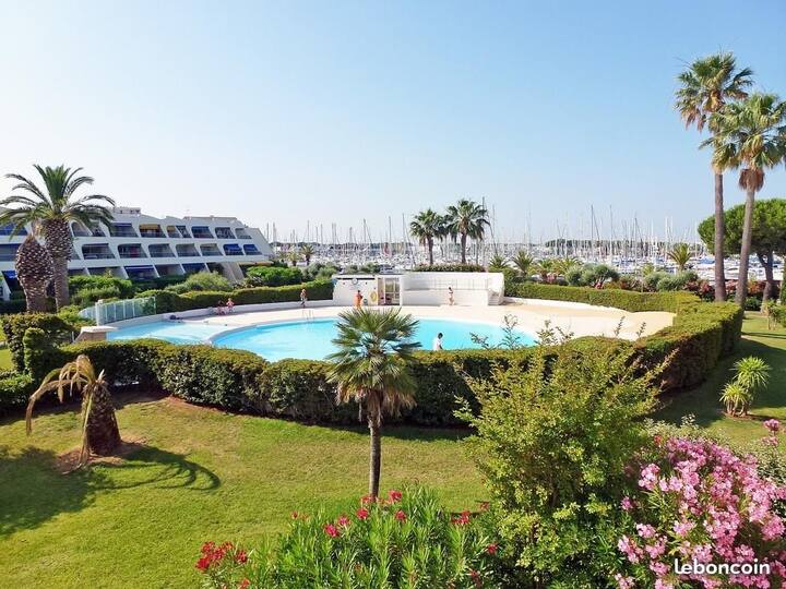 Port Camargue - 4 Pers - Piscine - Moderne - Le Grau-du-Roi