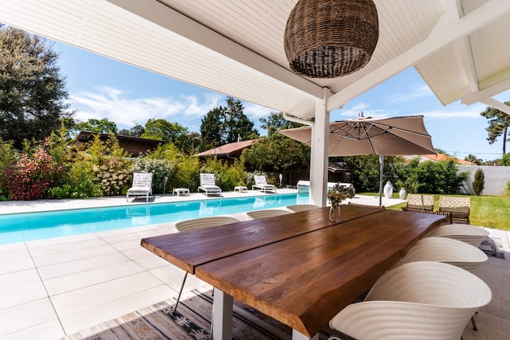 Grande Villa Capbreton - 225m² Piscine Chauffée - Soorts-Hossegor
