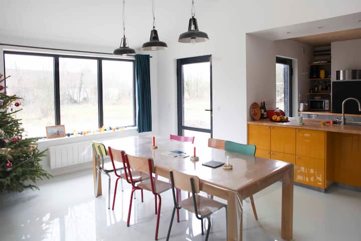 Belle Maison En Bois En Baie De Somme - Saint-Quentin-en-Tourmont