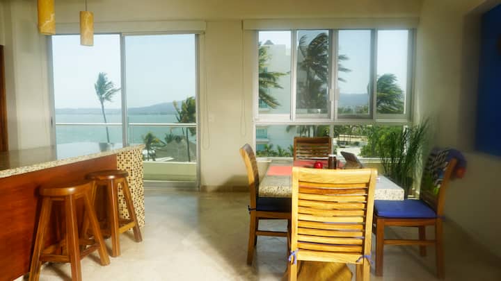 Condo Side Sea View Two Bedrooms, Parking, Level 3 - Bucerías