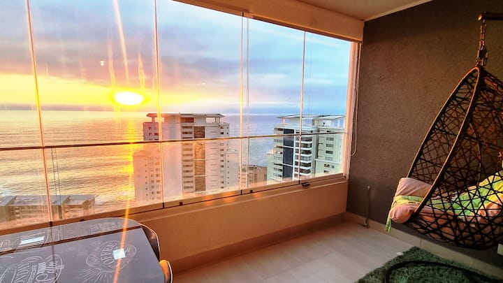 Relájate Con La Mejor Vista Del Sunsetarena Concón - Concón
