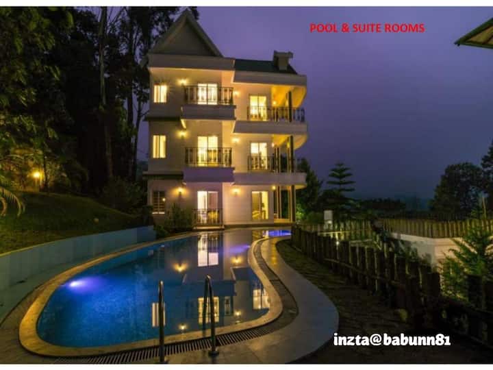 Munnar Peak Pool Villa 14 Bedrooms, Viripara - Munnar