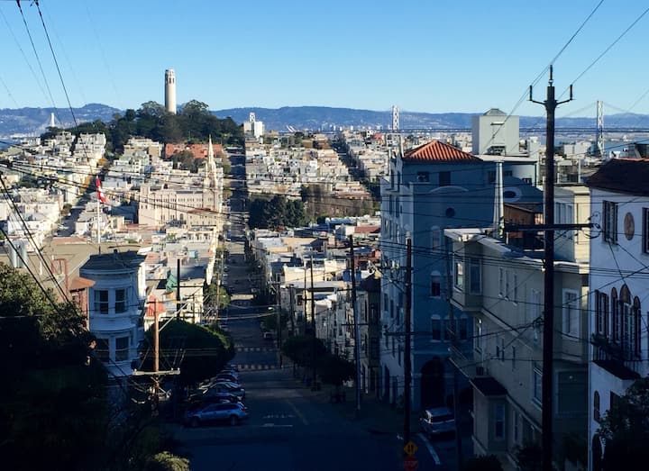 Charming Russian Hill - Junior 1br Basement Apt. - サンフランシスコ