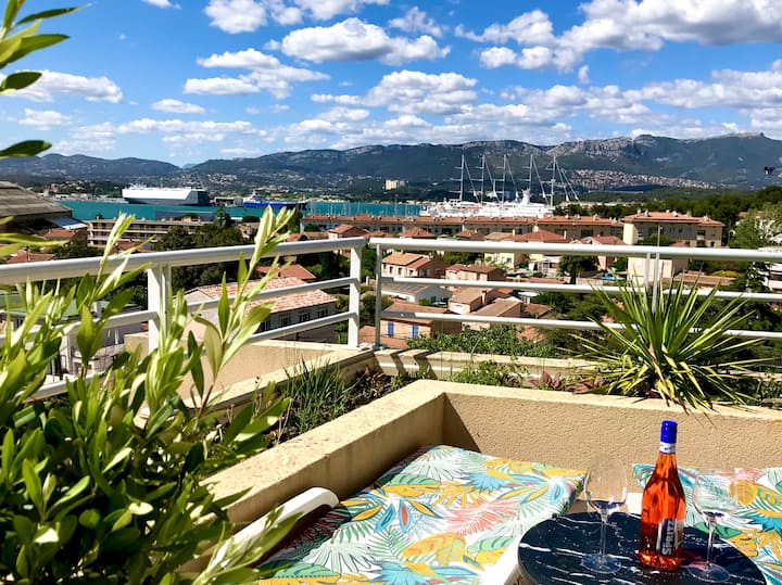 Loft Avec Rooftop Vue Mer Et Parking - La Seyne-sur-Mer