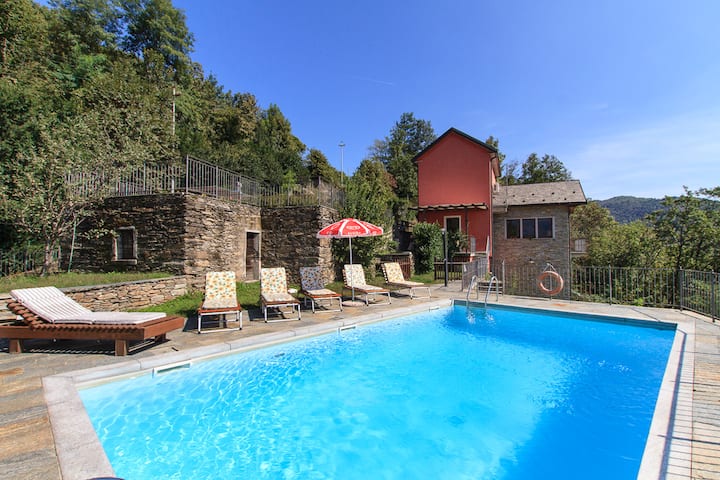 Relax Villa With Pool And Views! Villa Bernardino - Stresa