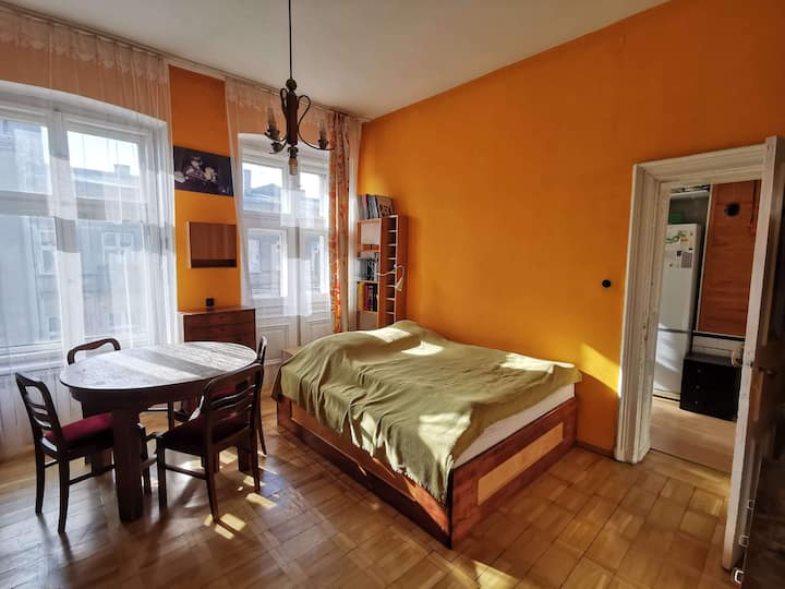 Quiet And Bright Flat With A Piano - Long Term - Łódź