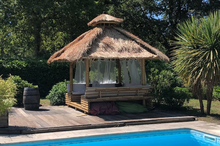Maison Bois Dans La Foret Aux Portes De Bordeaux - Saint-Médard-en-Jalles